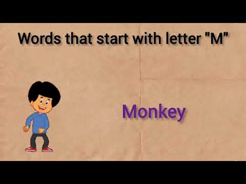 Words that start with letter "M"