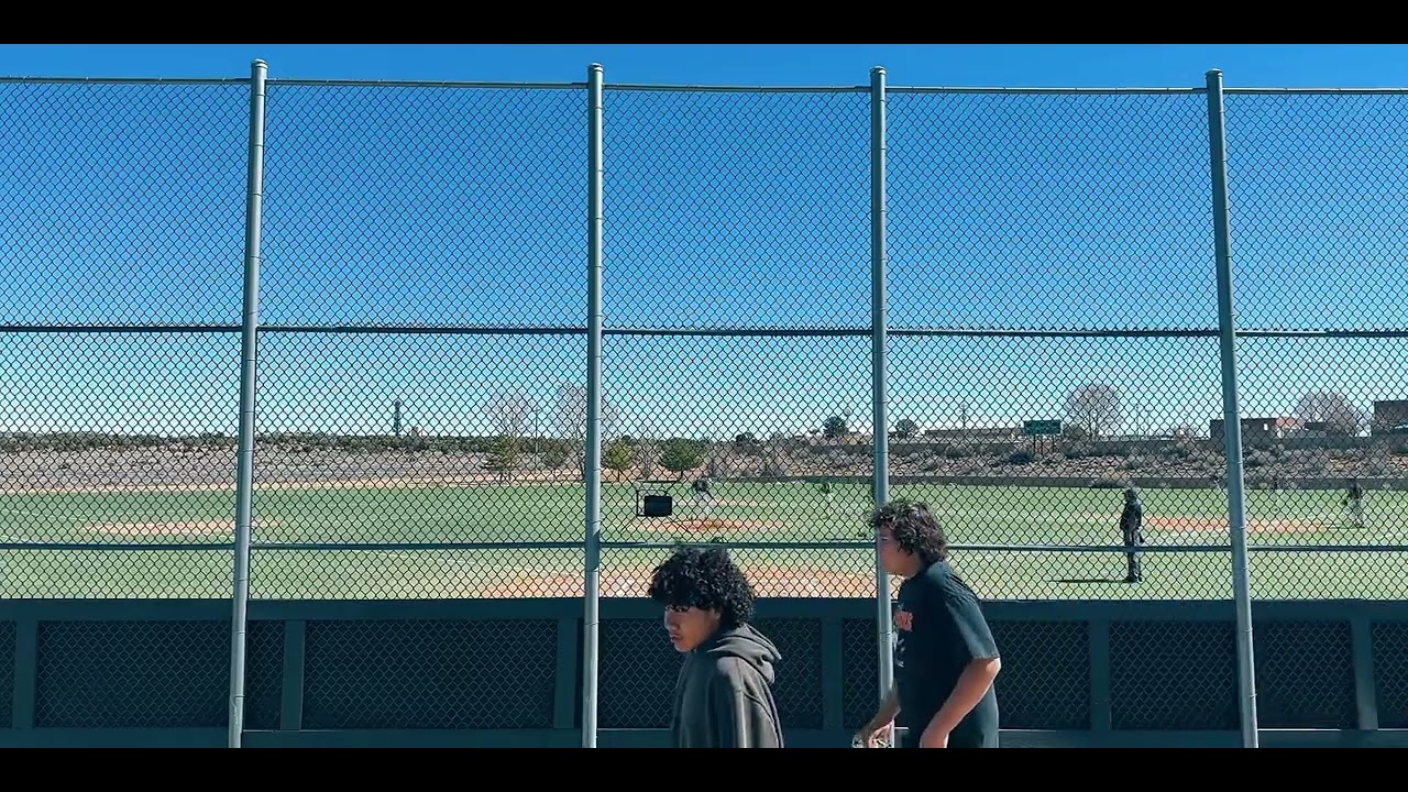 Chinle High School Wildcats varsity baseball vs Pinon Eagles