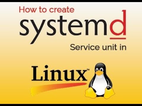 Create Systemd service in Rhel8.0