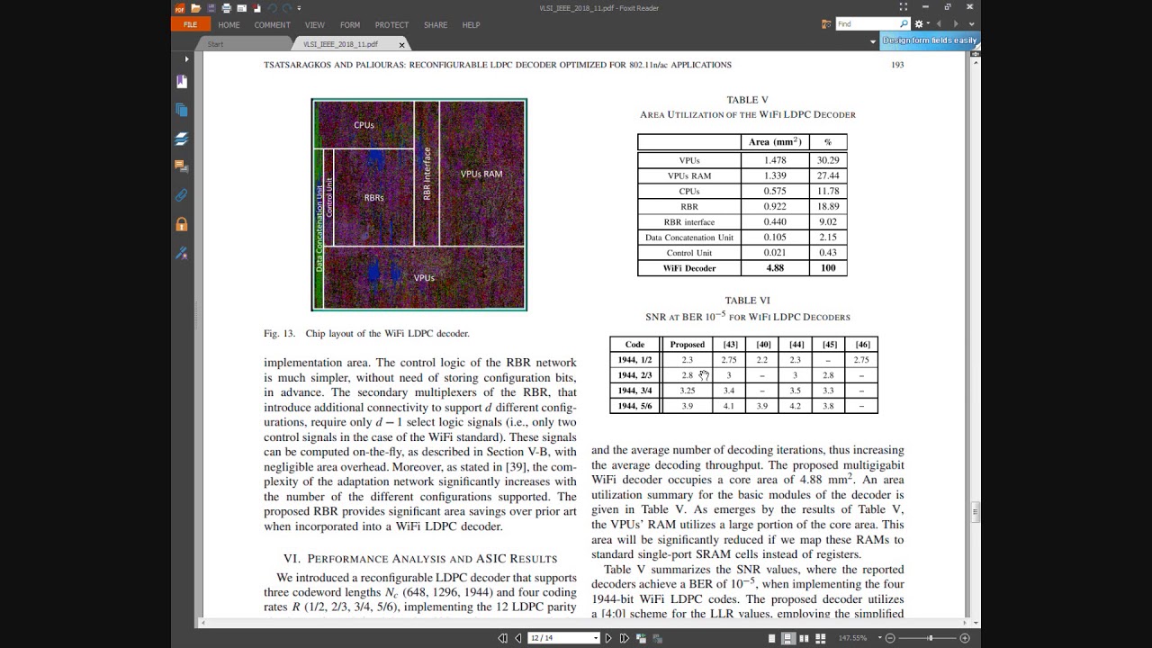 A Reconfigurable LDPC Decoder Optimized for 802.11n/ac Applications