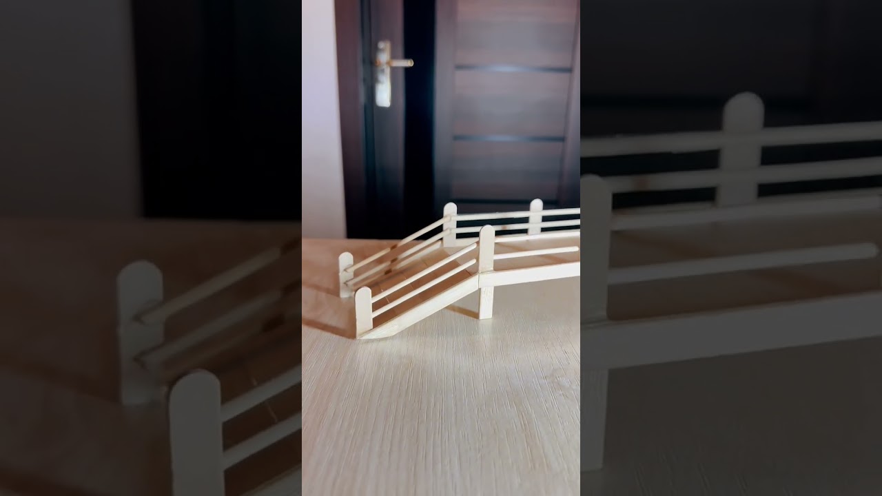 Building a Strong Bridge with Ice Cream Sticks! Easy and Fun DIY