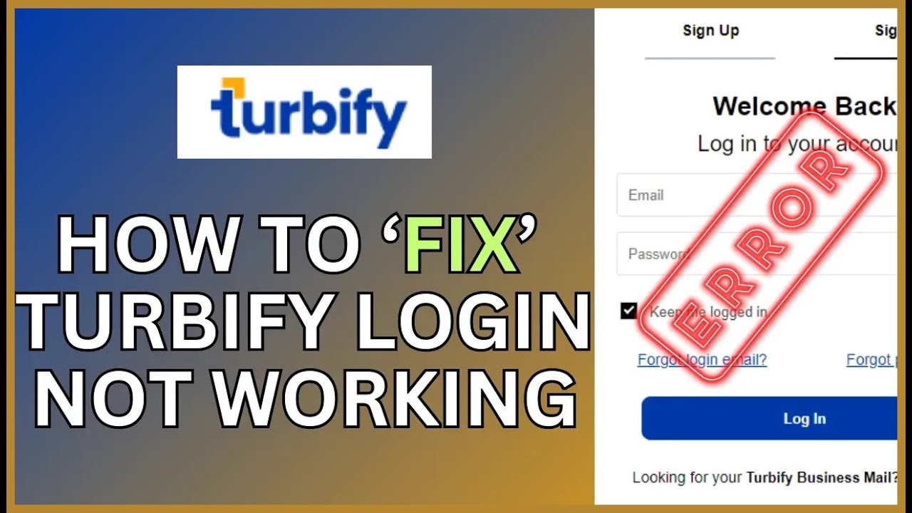 How to Fix Turbify Account Login not Working 2024?
