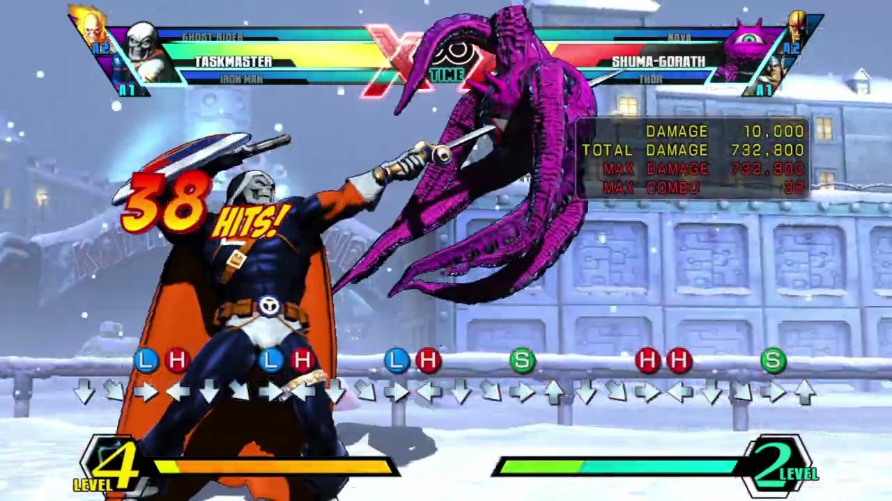UMVC3: Taskmaster - Max Damage (Solo/All Meter)