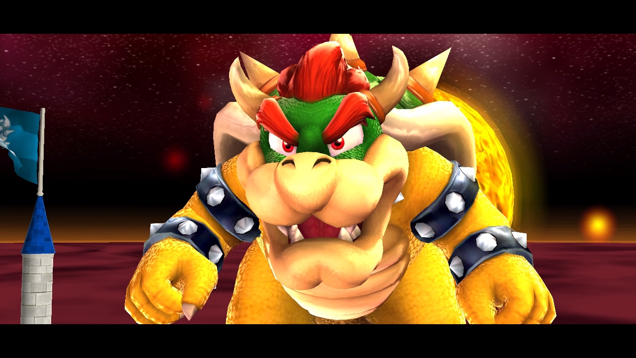 Super Mario Galaxy: Bowser Boss Fight #1 (4K 60fps)