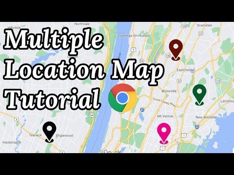 How to Create a Multiple Locations Map on Google – Full Tutorial