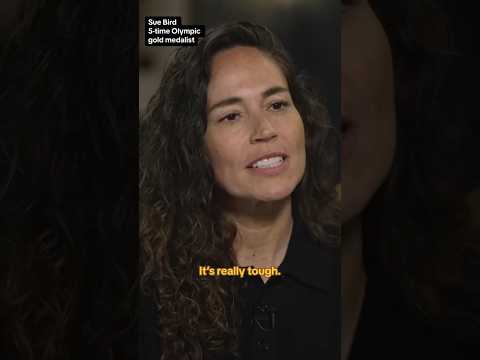 Sue Bird discusses Team USA's decision to leave Caitlin Clark off Olympic team #shorts