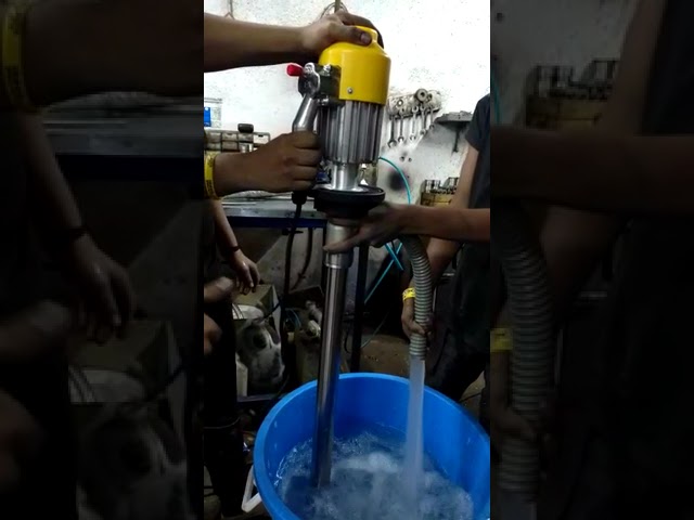 Motorized Barrel Pump - San Electric Aluminium barrel pump Manufacturer ...