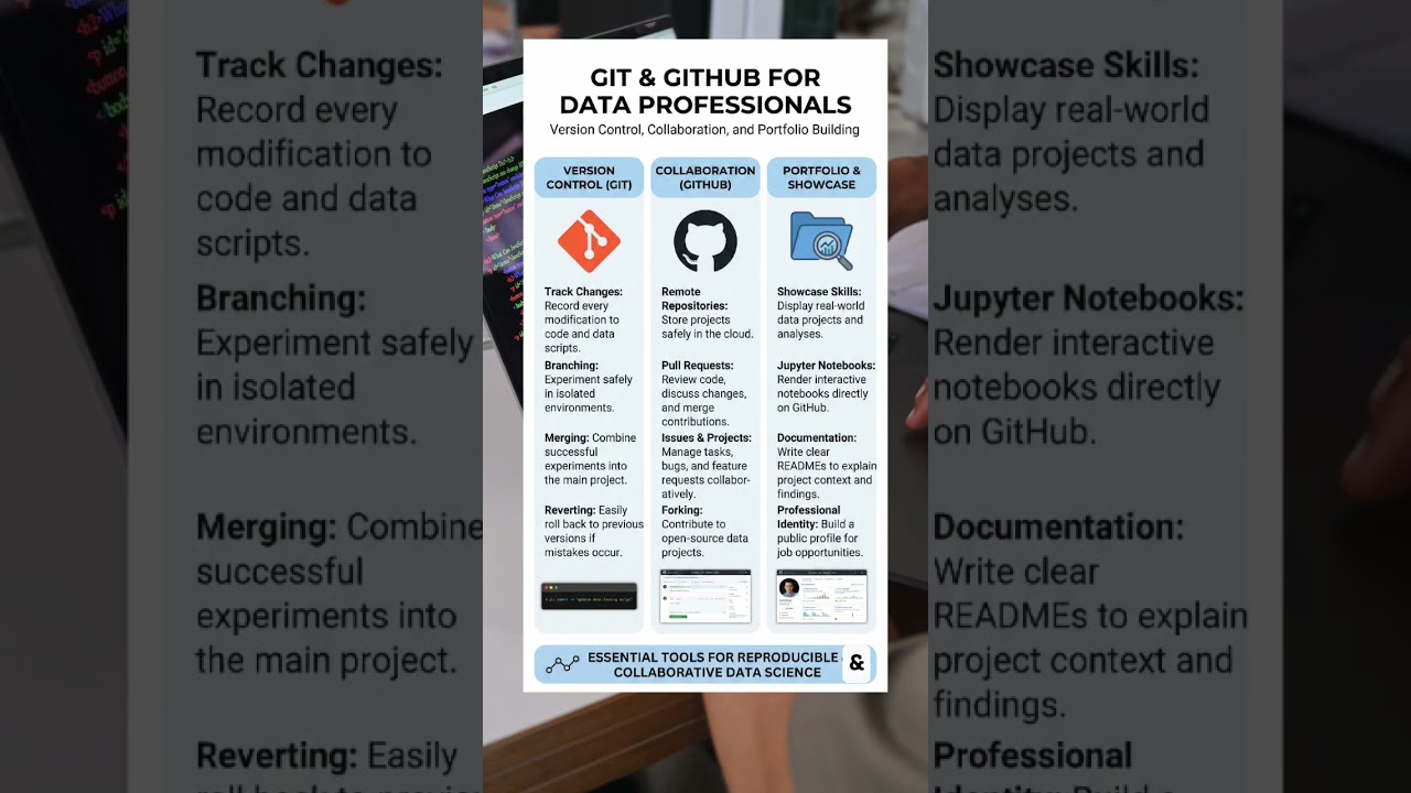 Git and GitHub for Data Professionals