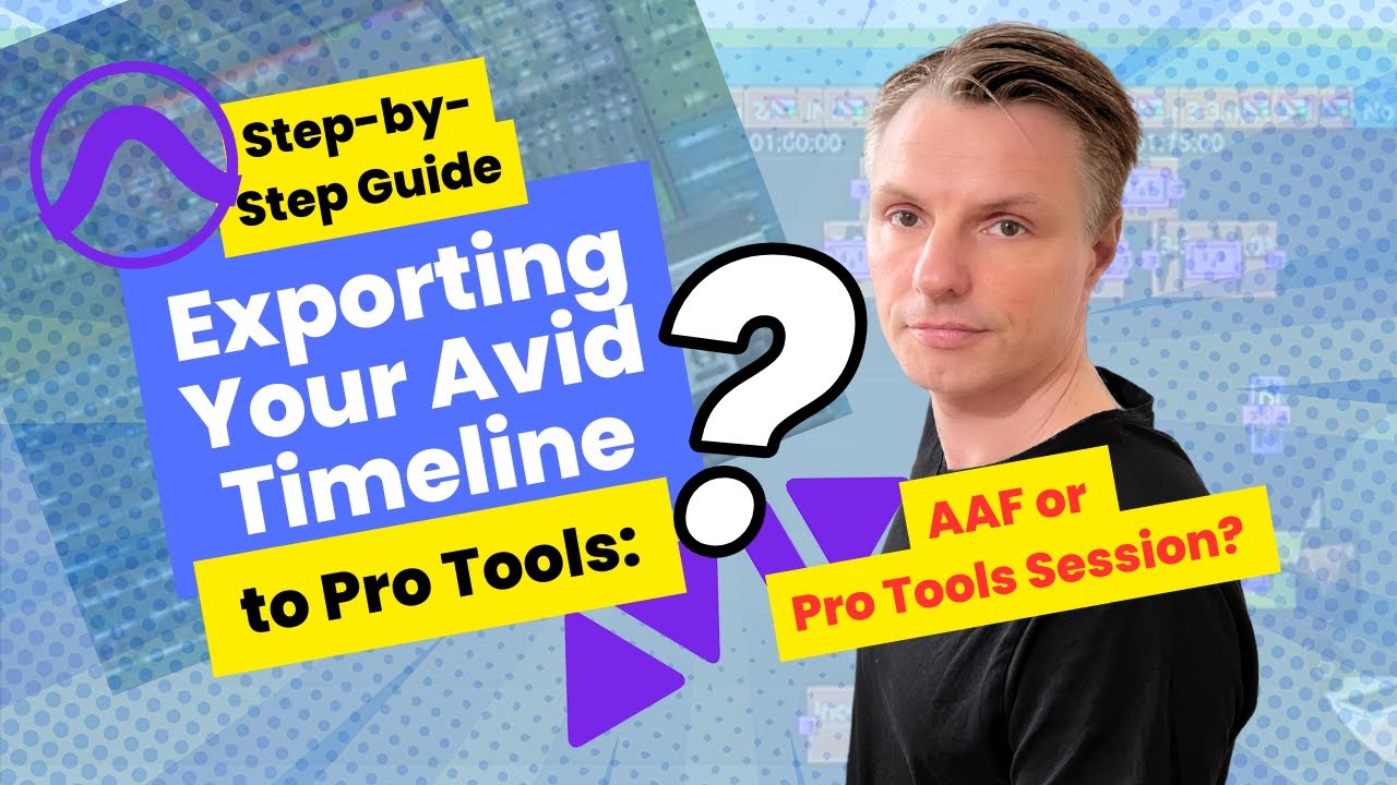 How to export an Avid timeline to Pro Tools