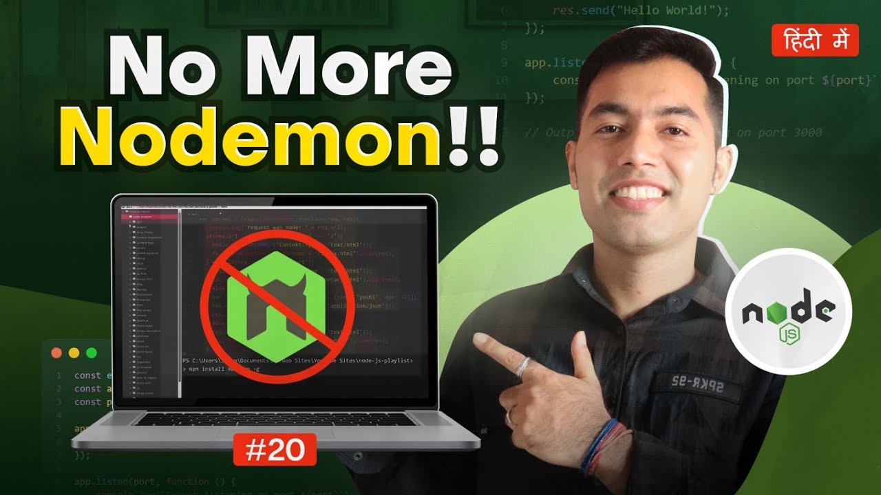 Restart Your Node.js App Without Nodemon: The Inbuilt Solution Explained!