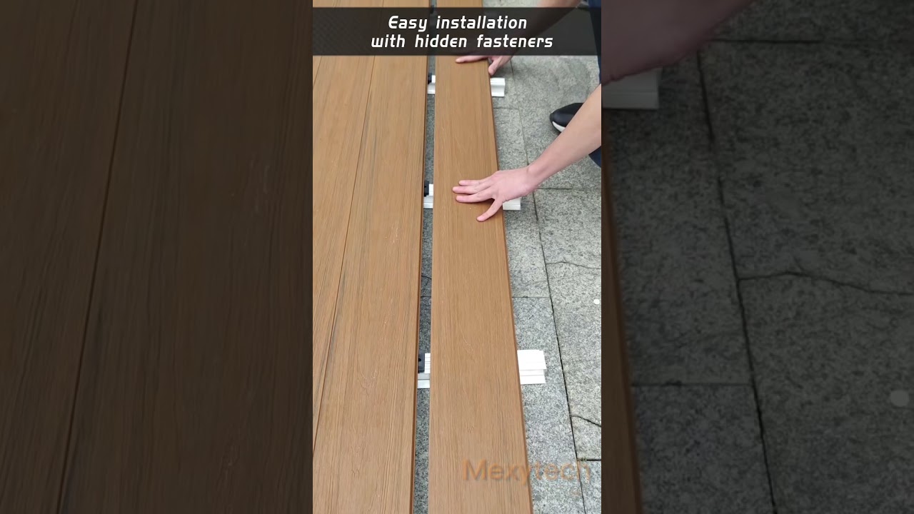 It’s seems more and more popular of the no gap decking,right? #mexytech #decking #deck #deckguide