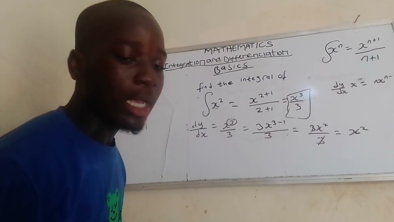 INTEGRATION AND DIFFERENTIATIONS 1