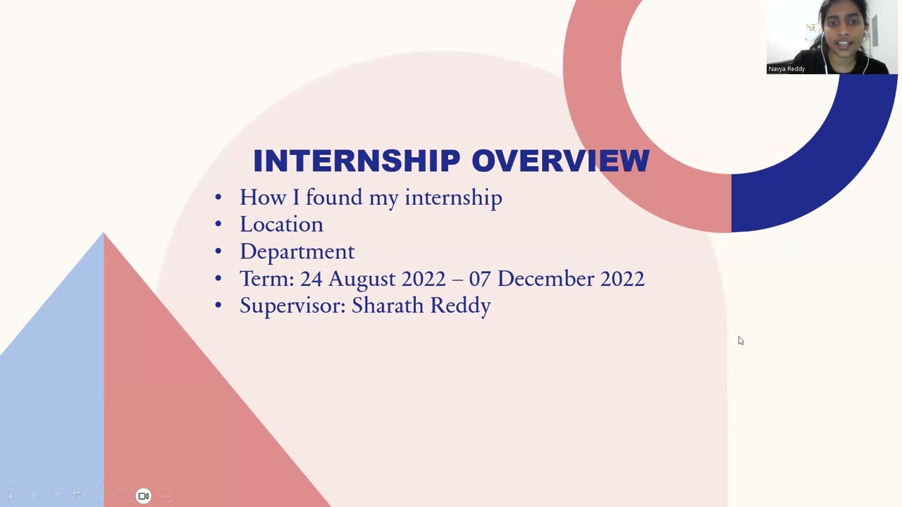 Internship Presentation