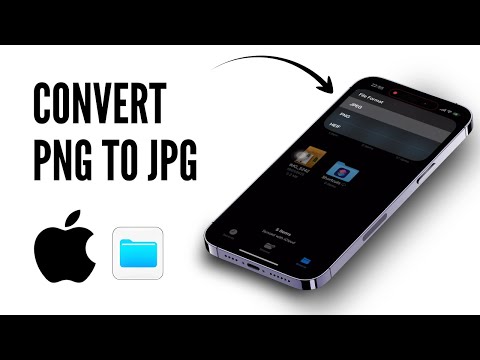 How to Convert PNG to JPG in iPhone
