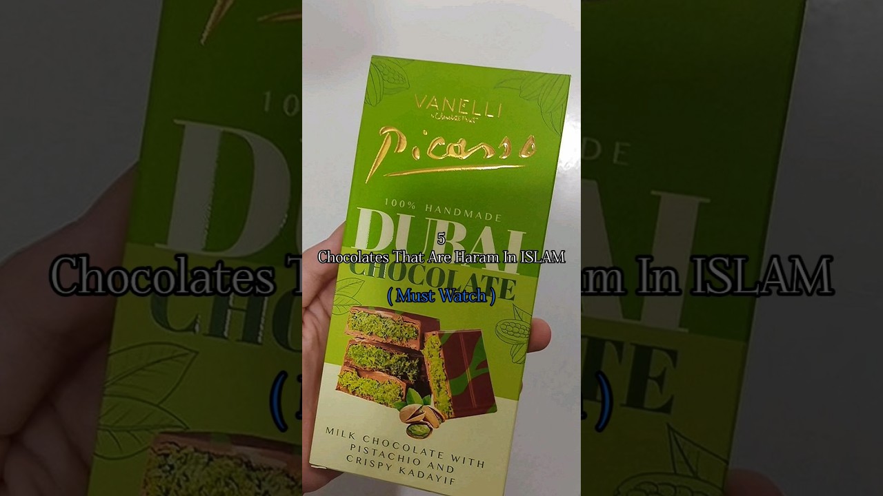 5 Chocolate That Are Haram In ISLAM 🍫b#islam #islamicvideo #allah #muhammad #prophetmuhammad #shorts