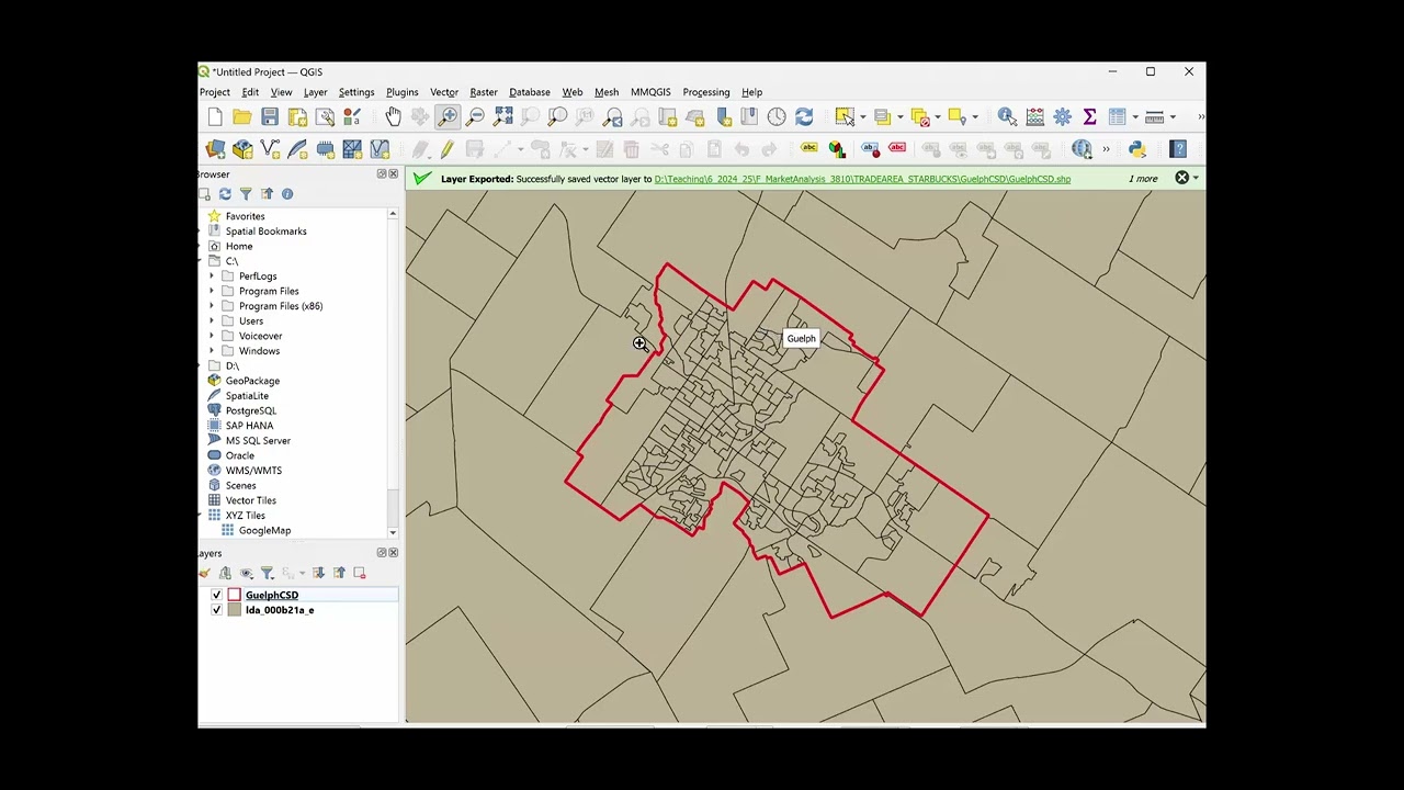 How to extract DA polygons within a CSD polygon