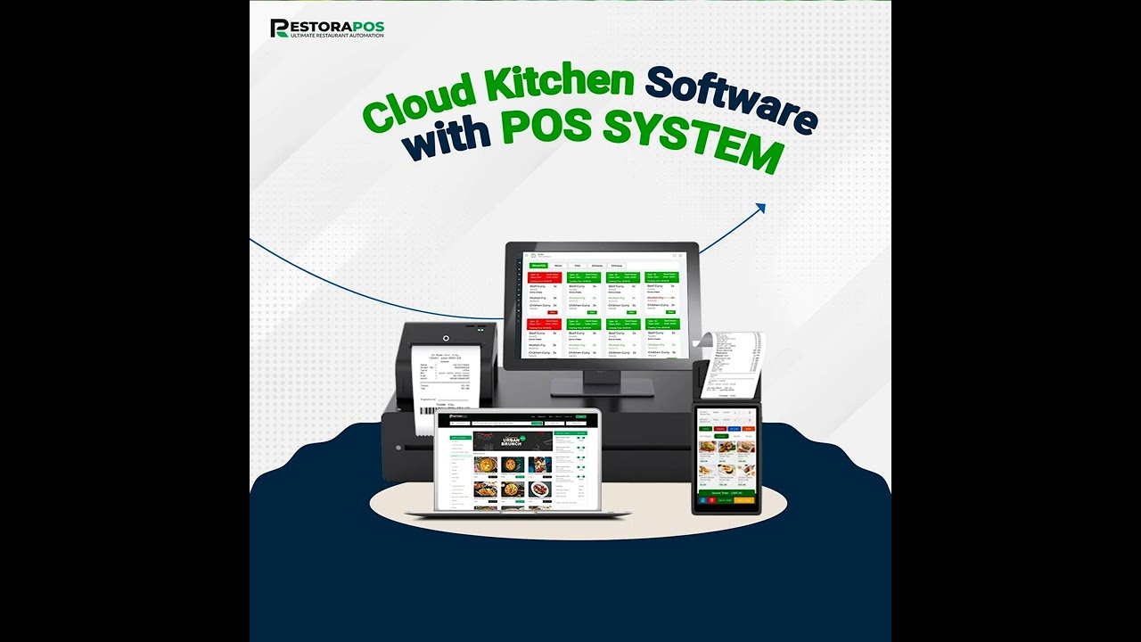 Cloud Kitchen Software with POS System!
