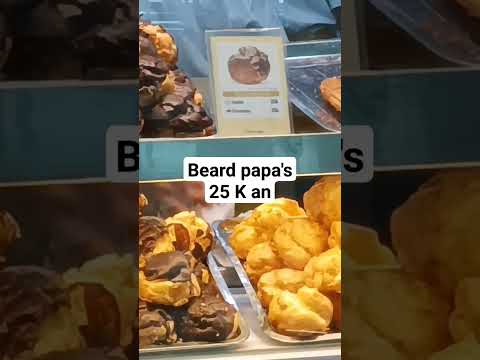 Beard papa's yang menggiurkan