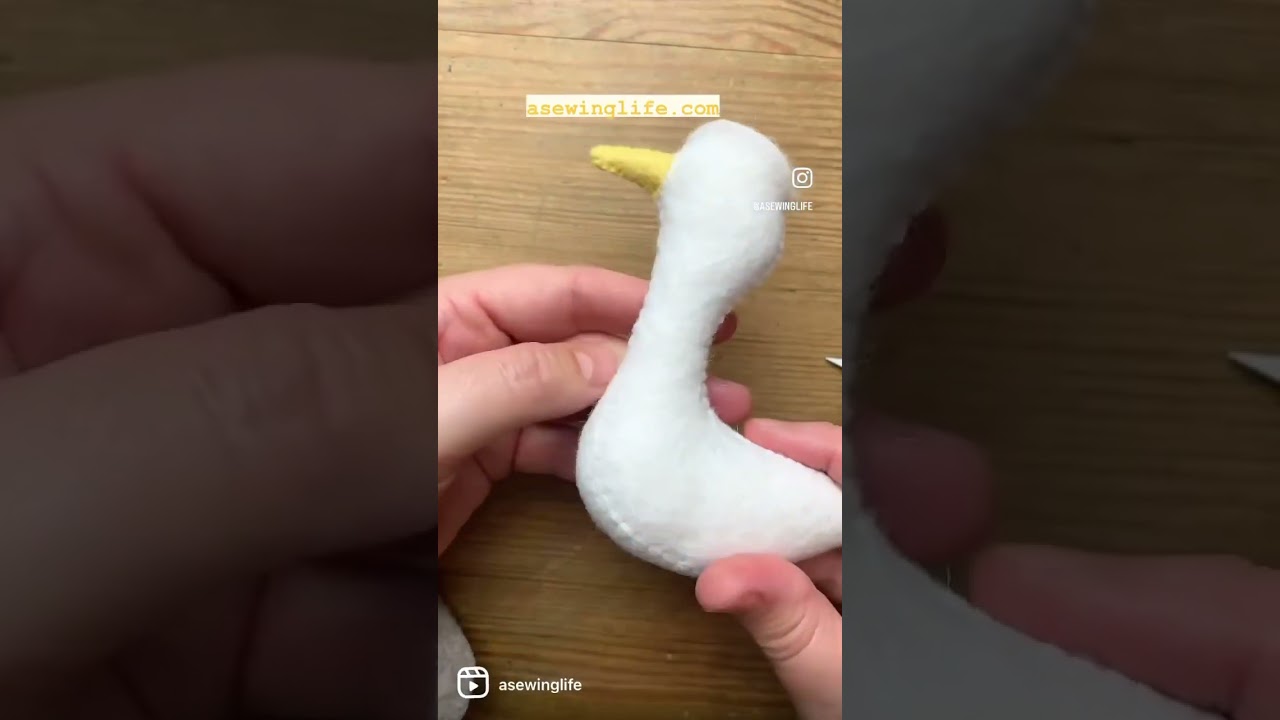 The cutest hand sewing project