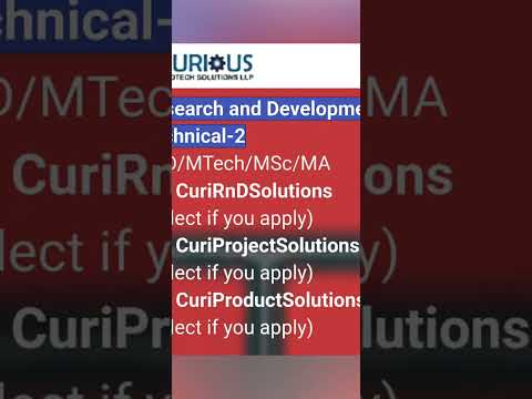 Curious InfoTech Solutions Staff Working Policy