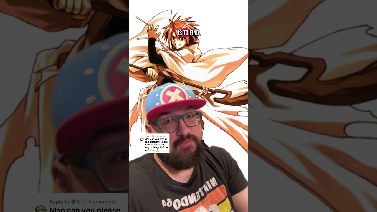 Someone asked for a broad timeline of Negima to help get into UQ Holder! #anime #animeshorts #shorts