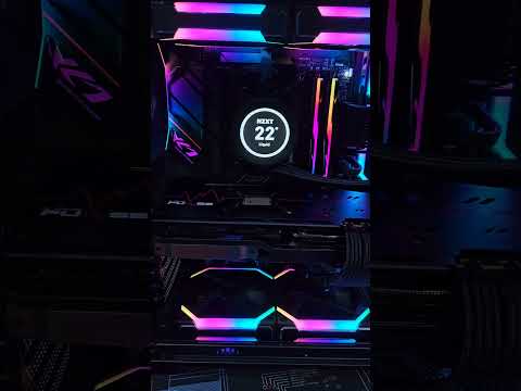 Ryzen 7800x3D + 32GB + RX 7900 XTX Solid PC BUILD #pcgaming #gamingsetup #gaming #shorts #usa