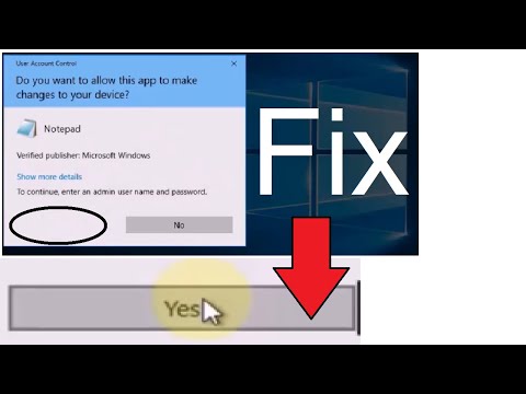 Add the Yes button to your user account control (UAC) dialog