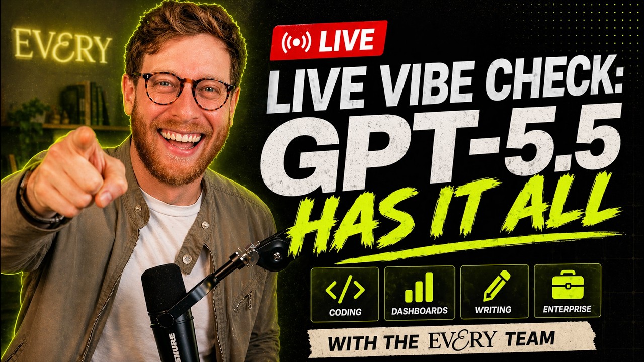 LIVE VIBE CHECK: GPT-5.5 Has it all
