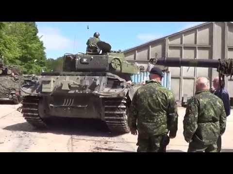 Video: How to drive a Centurion tank – Tank and AFV News