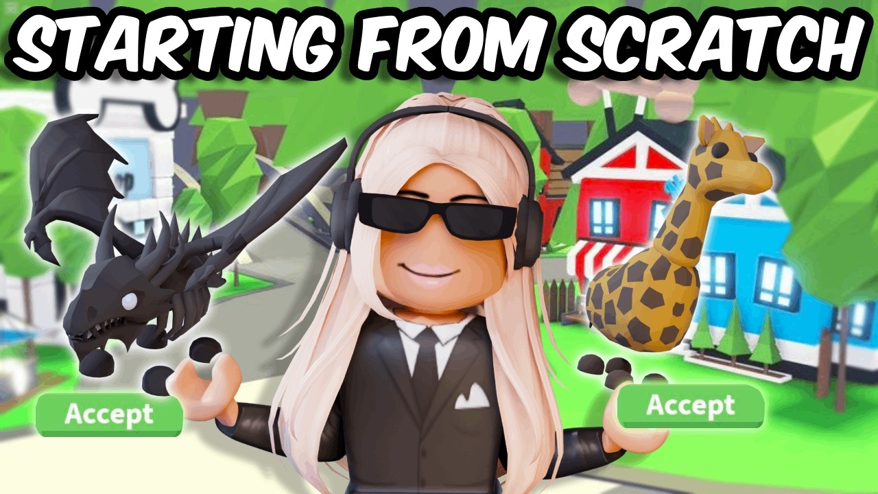 STARTING FROM SCRATCH IN ADOPT ME...