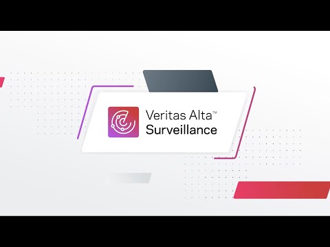 Software and Veritas Alta Surveillance Software Service Provider ...