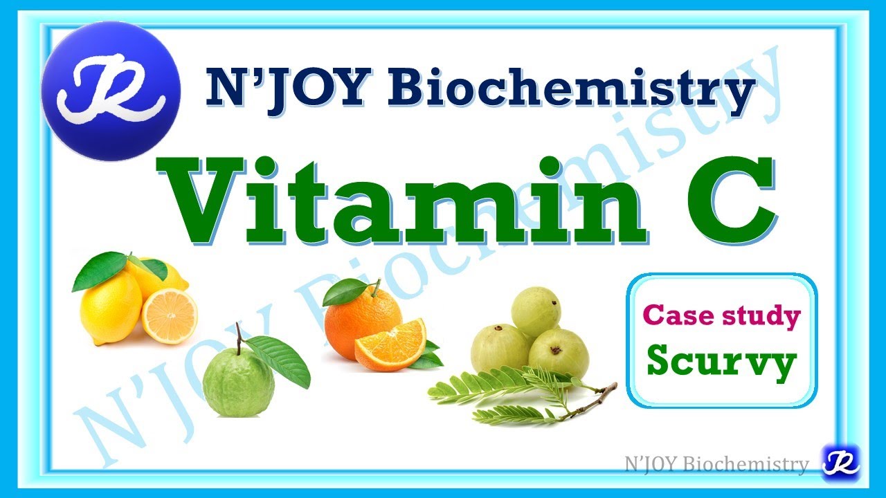6: Vitamin C | Water Soluble Vitamin | Vitamins| Biochemistry |@NJOYBiochemistry