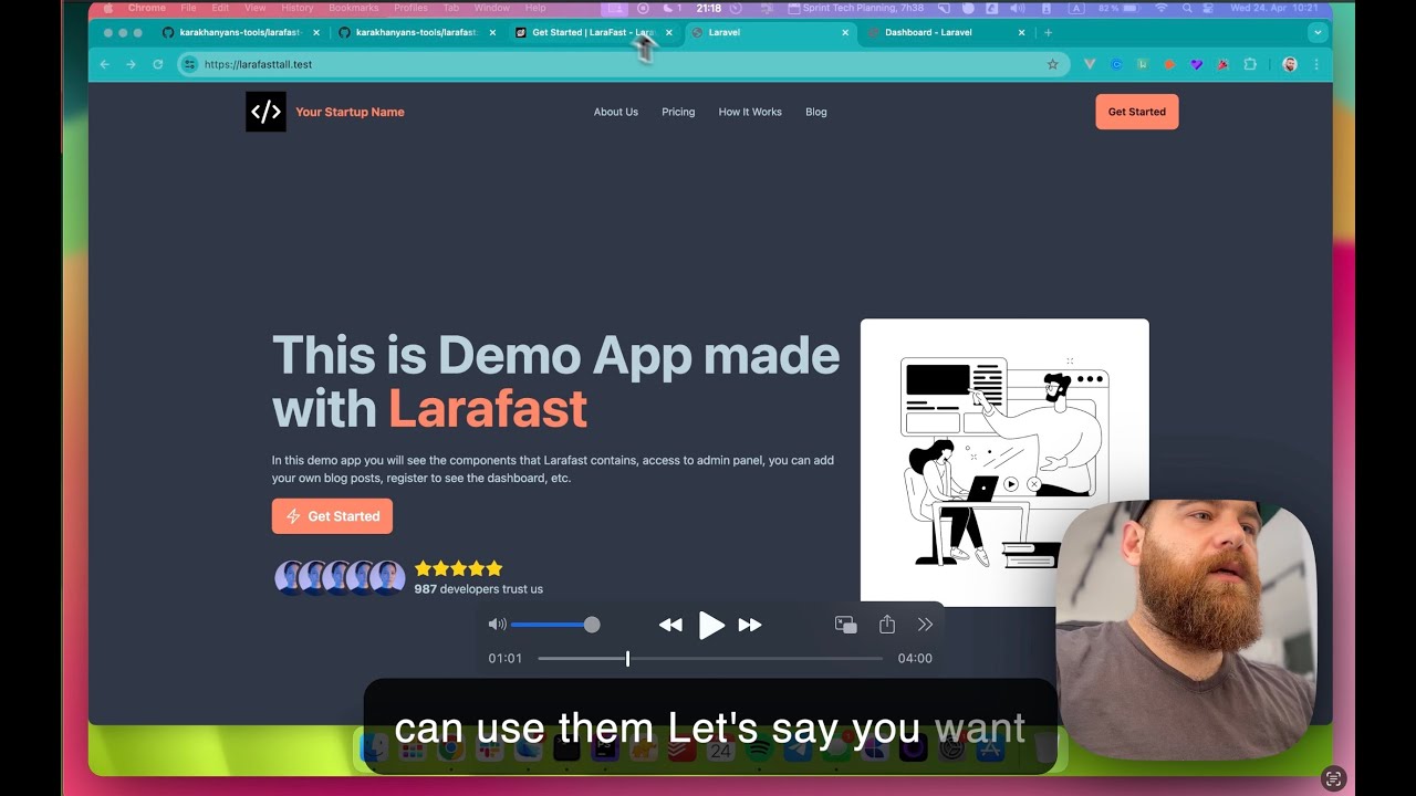 Larafast Demo