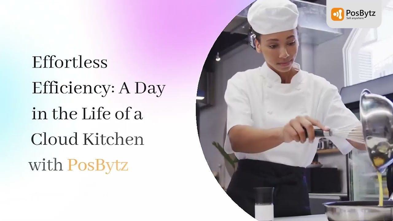 Streamlining your cloud kitchen with PosBytz! 🚀