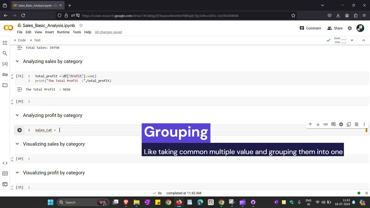 Data Analysis with Python: Exploring Sales Data | Ray Vision