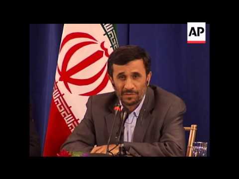 Iranian President Mahmoud Ahmadinejad says his country has complied with rules of the U.N. nuclear a