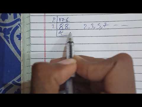 prime factors of 176