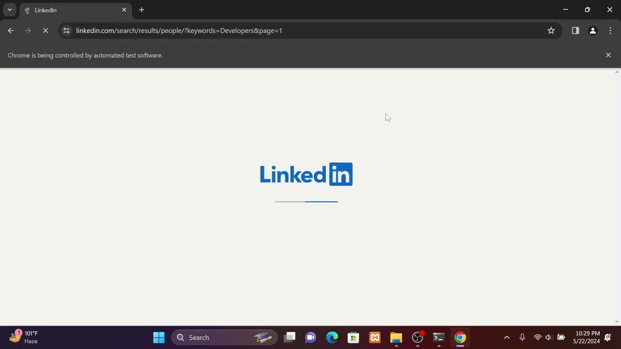 LinkedIn Message with Attachments and Connection Sending Bot | Python Development