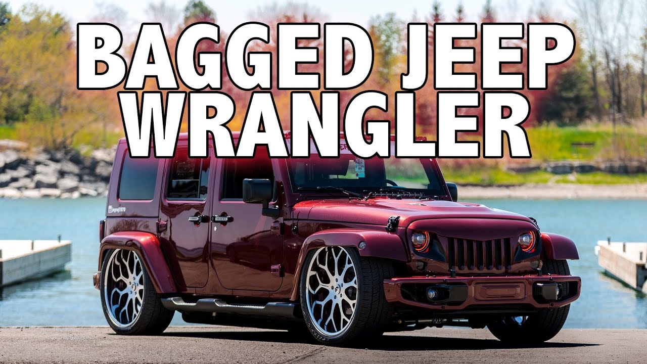 Slammed Jeep Wrangler JL Has Air Suspension, Crazy Camber - autoevolution