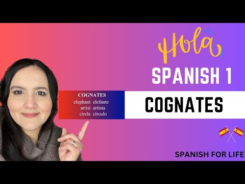 COGNATES SPANISH/ENGLISH/LEARN SPANISH/SPANISH 1/Los cognados