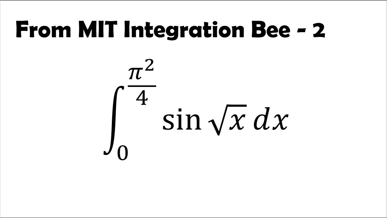 Solving MIT Integration Bee Problems (2)