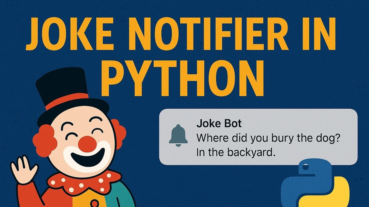 Python Dark Joke Notifying Bot | macOS Notifier
