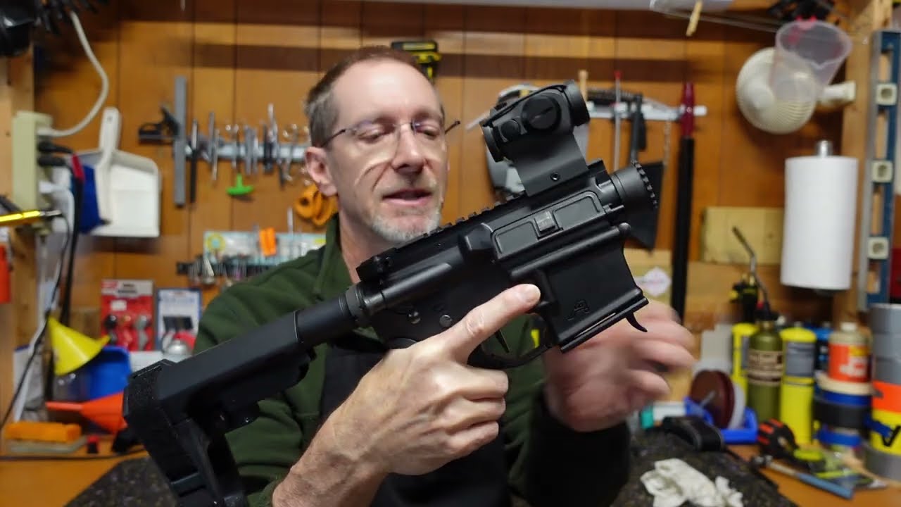 [82] Sylvan Arms AR-15 Glock Conversion Block - benchtop review/details.