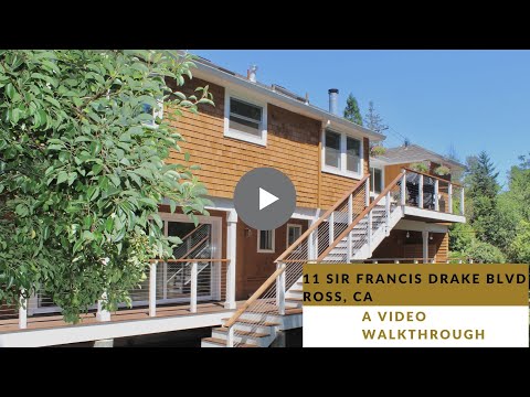 11 Sir Francis Drake Blvd, Ross, CA