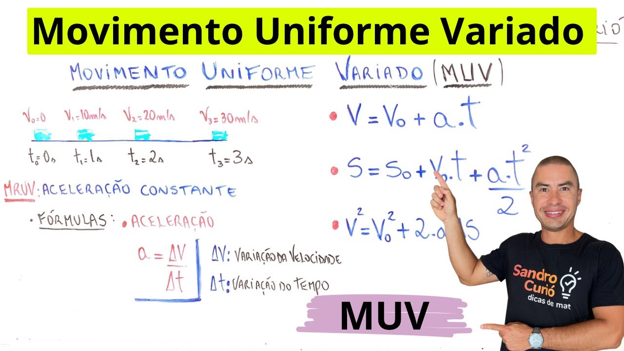 VARIED UNIFORM MOVEMENT | MUV PHYSICS