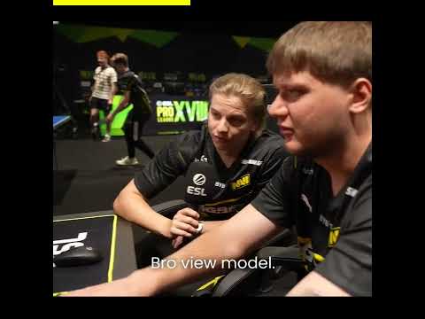 how to change view model in CS 2 with s1mple