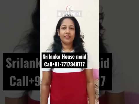 Srilanka House maid Available for UAE#babycare #cooking #cleaning #viralvideo #shortvideo #