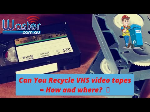 VHS Tape Recycling: How To Recycle Old VHS Tapes