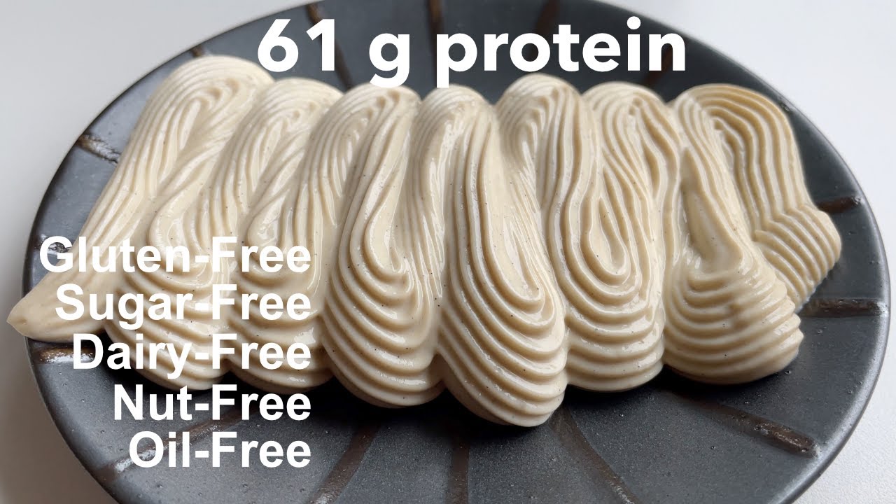 61 g Protein Vanilla Frosting - The World’s Healthiest Cake Frosting
