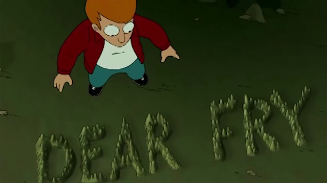 Futurama: Leela's Cave Message